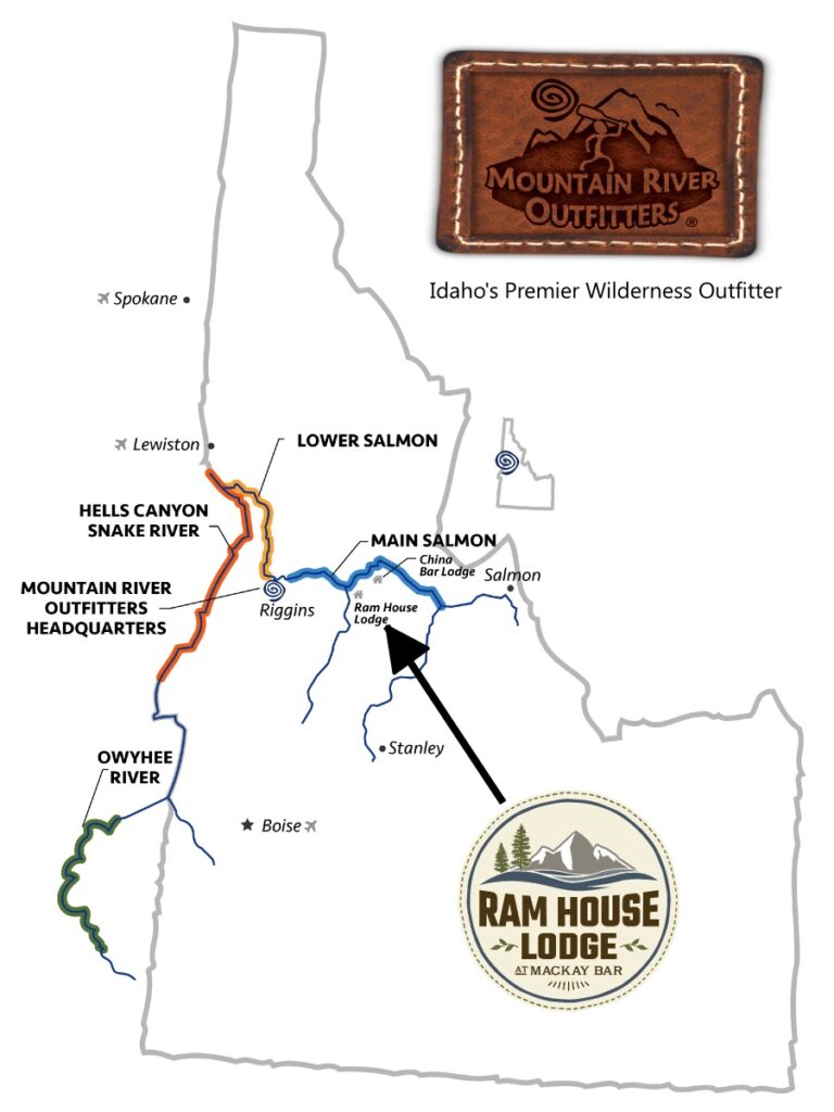 Idaho River Rafting Wilderness Trips with Mountain River Outfitters